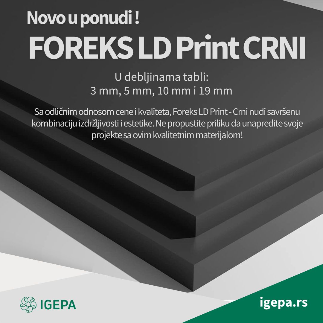 Igepa Polikarbonati | Prodaja materijala namenjenih za reklamnu i građevinsku industriju.