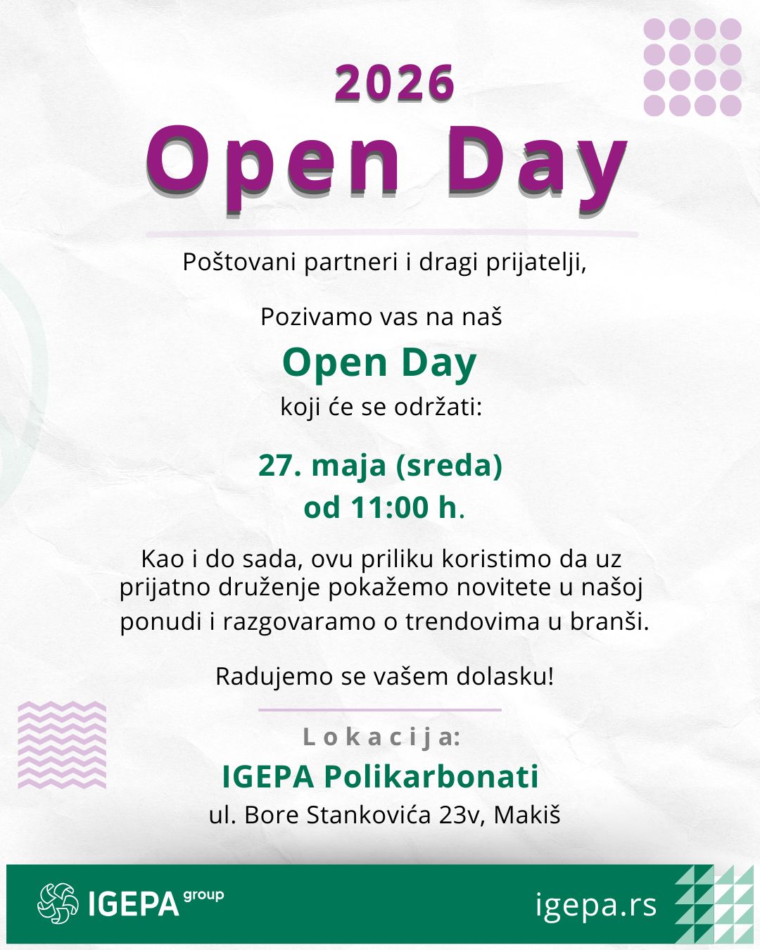Igepa Polikarbonati | Vest: Providna cerada - PVC folija za ...